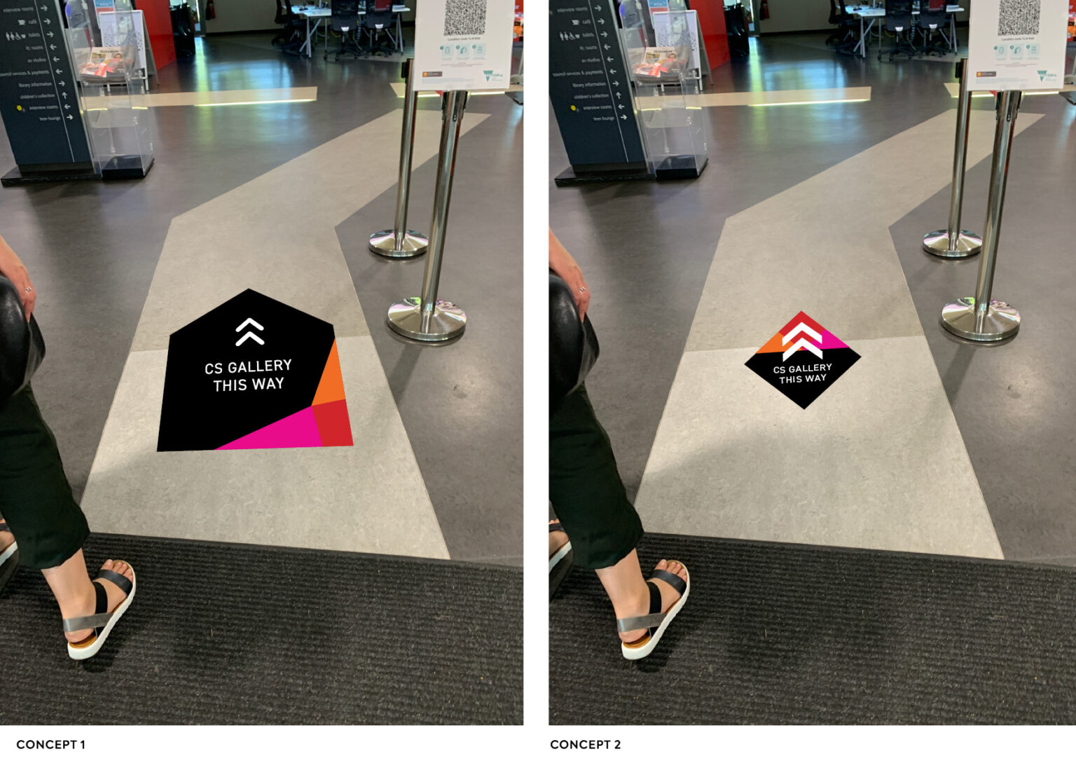 Wayfinding Signage - Visionary Creative Graphic Design Studio
