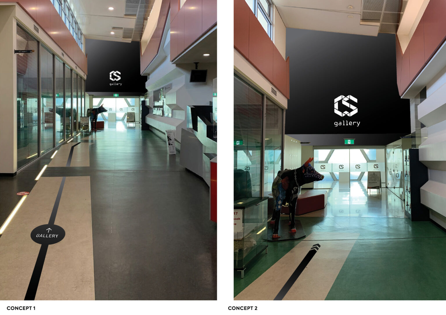 Wayfinding Signage - Visionary Creative Graphic Design Studio