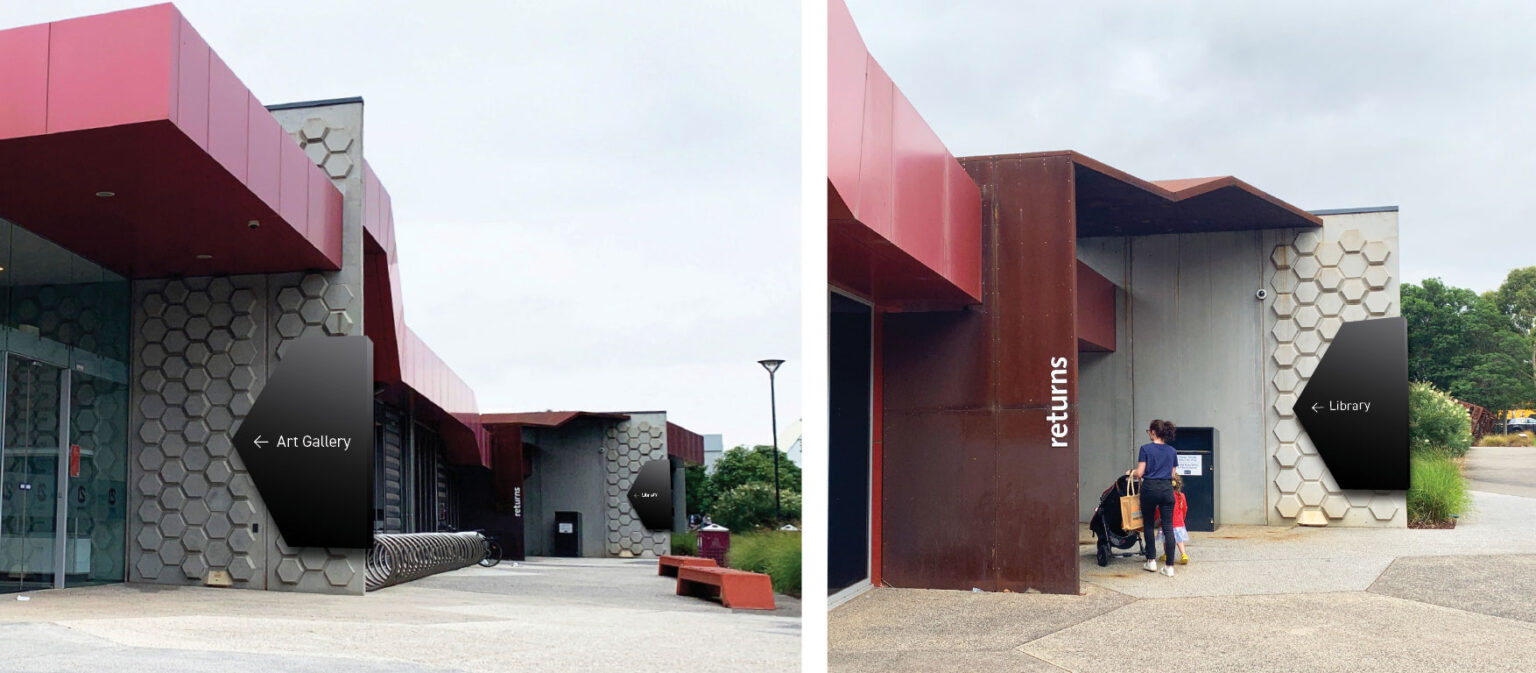 Wayfinding Signage - Visionary Creative Graphic Design Studio